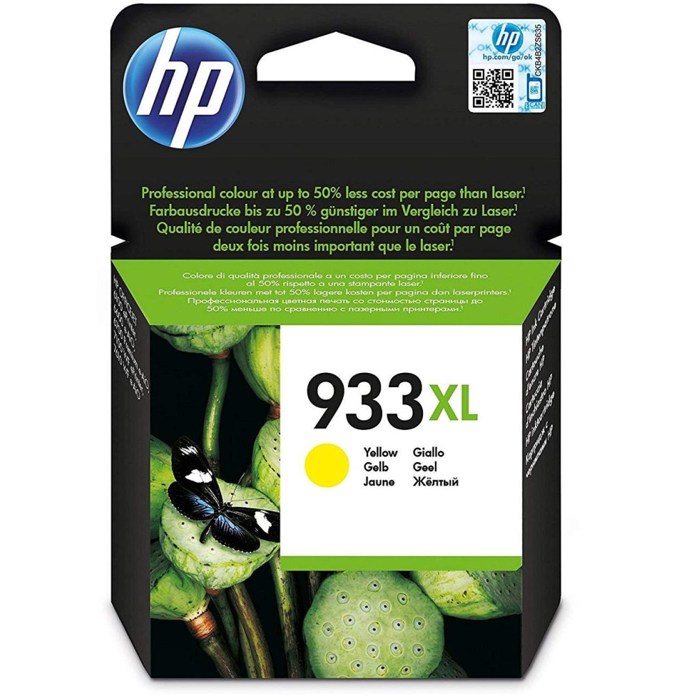 Cartouche HP 933 XL CN056AE – Yellow - Interlink Distribution