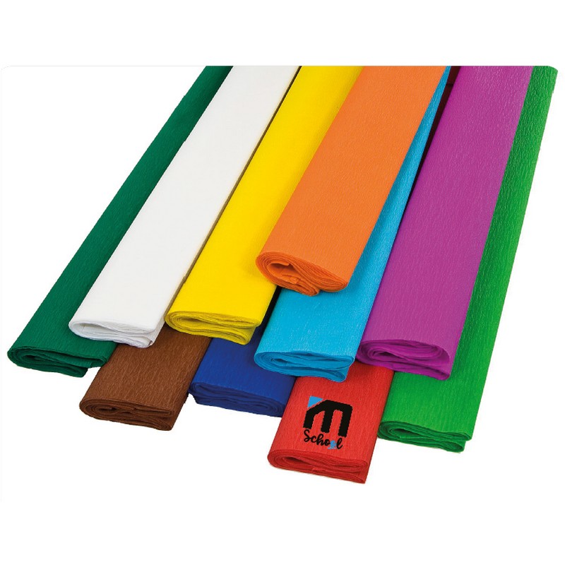 Papier Crépon 50cm*2m MAXIME Vert - Interlink Distribution